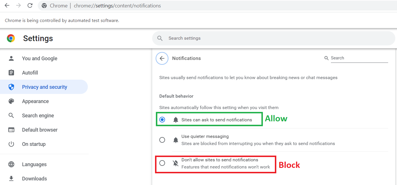 Làm Việc Với Notifications Popup Sử Dụng Selenium Webdriver 6984