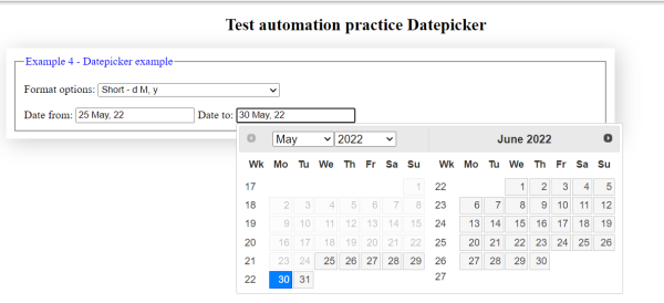 Cách chọn ngày từ Datepicker Selenium Webdriver